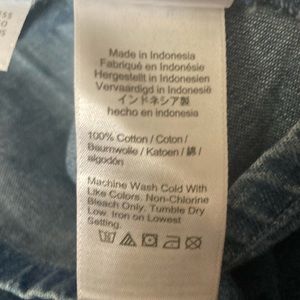 J. Crew | Dresses | Jcrew Indigo Denim Buttonup Shift Dress | Poshmark